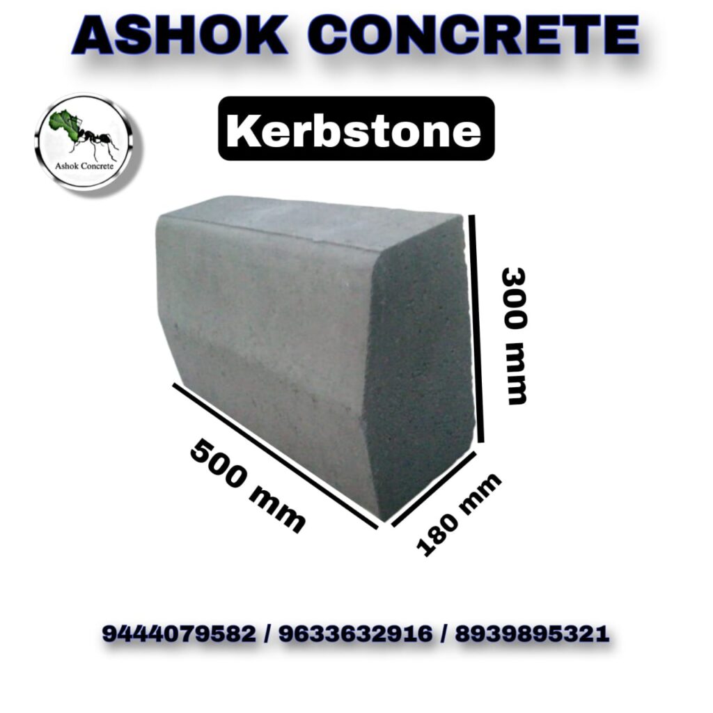 Kerb stone Machine Mould | Ashok Concrete - Hollow Blocks, Paver blocks ...